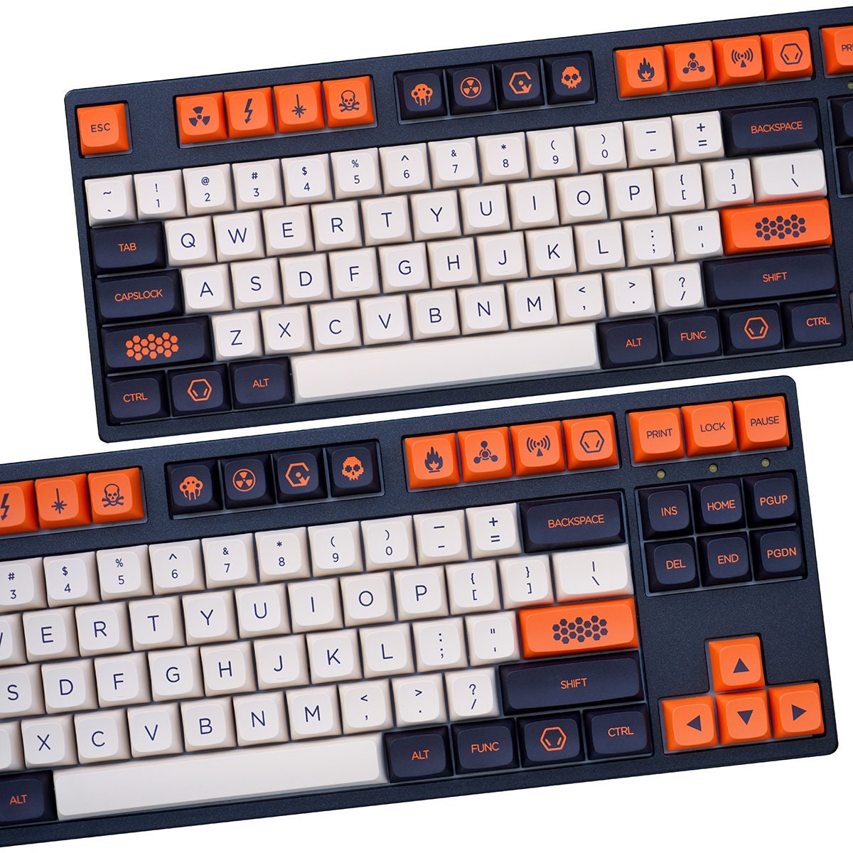 142 Keys/set GMK Carbon Keycaps PBT 5 Sides Dye Subbed Key Caps XDA ...