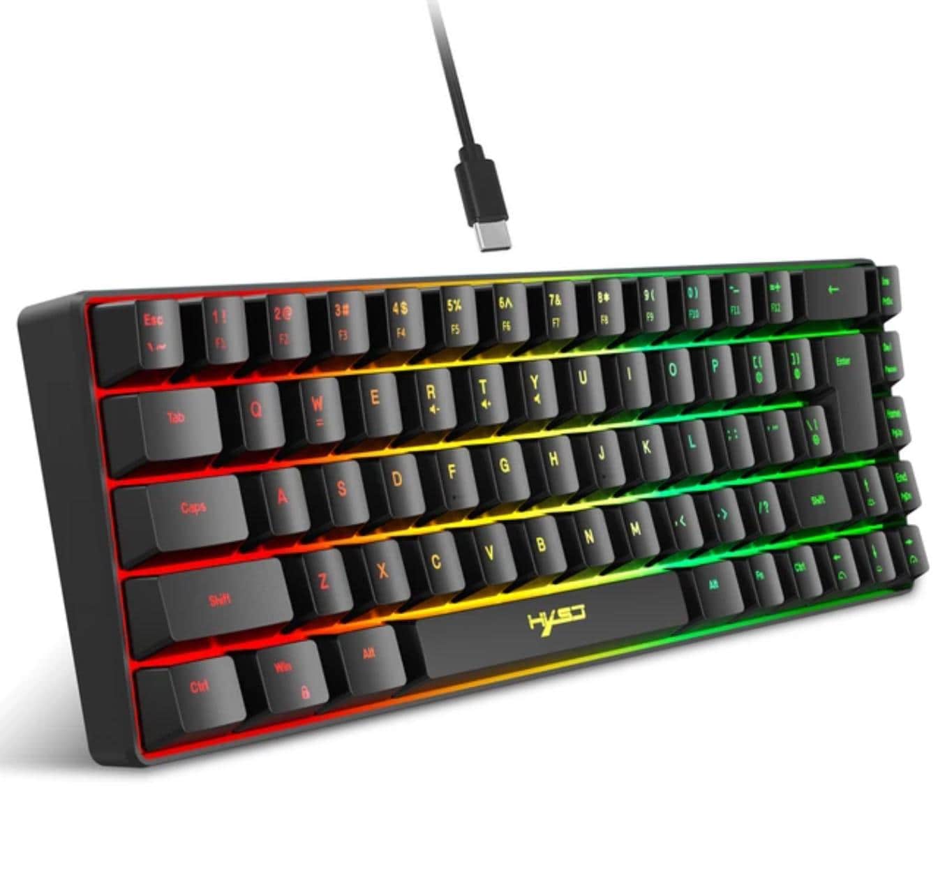 RGB Streamer Mini Gaming Keyboard 19-key Conflict-free Membrane ...