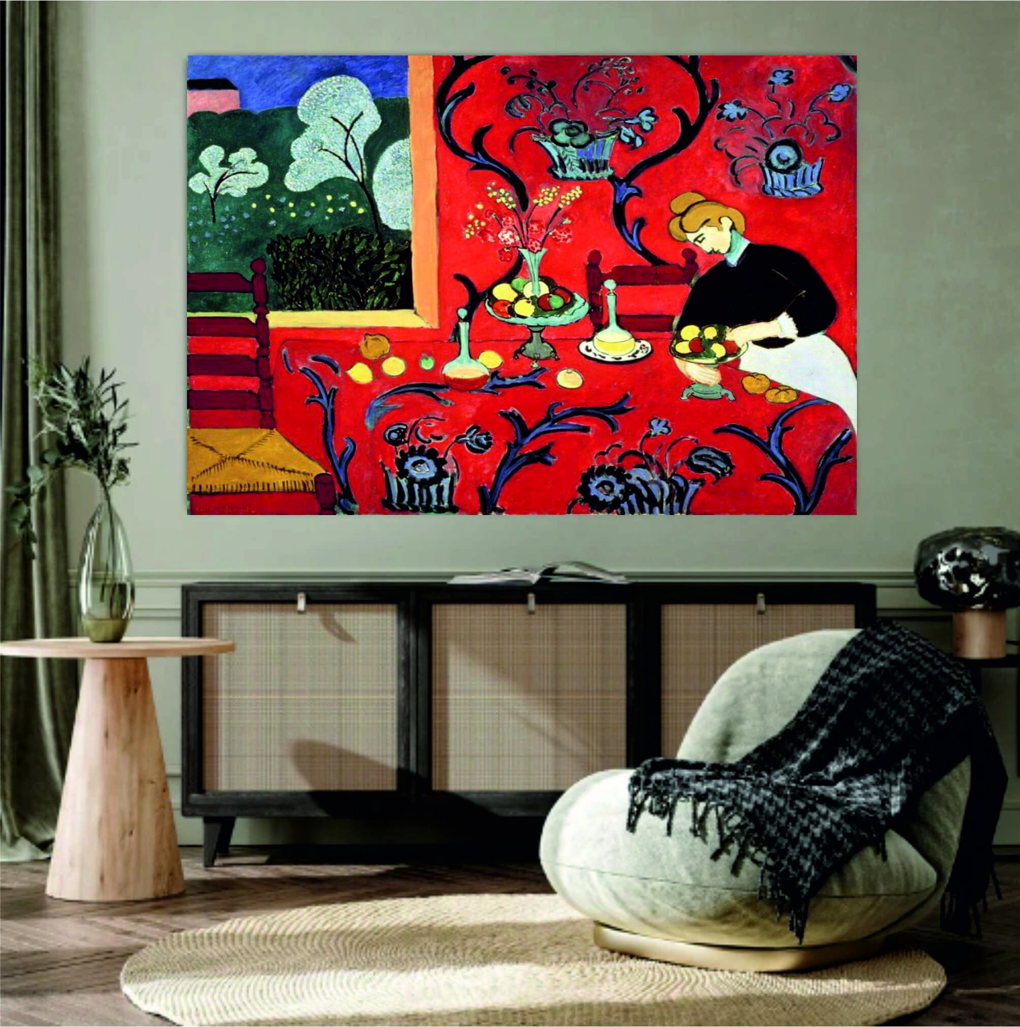 Henri Matisse Harmony In Red