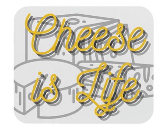 Cheese Mouse Pad - Etsy