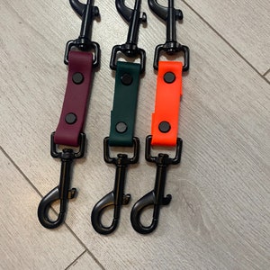 Safety Strap / Back up Clip Biothane® | Small Dogs - Etsy UK