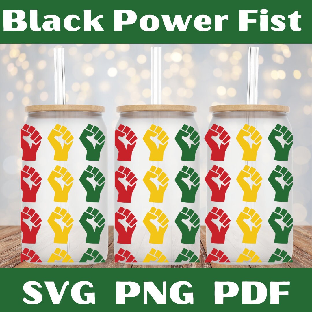 Black History Fist SVG - Etsy