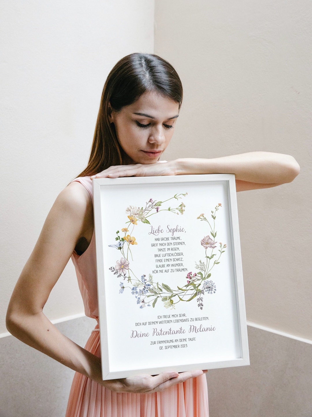 Personalized Godparent Letter | Gift From Godparent to Godchild ...