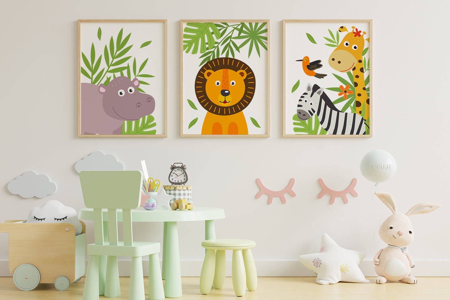 Jungle Animals SVG Set, Safari Animals SVG, Jungle Friends Svg, Zoo ...