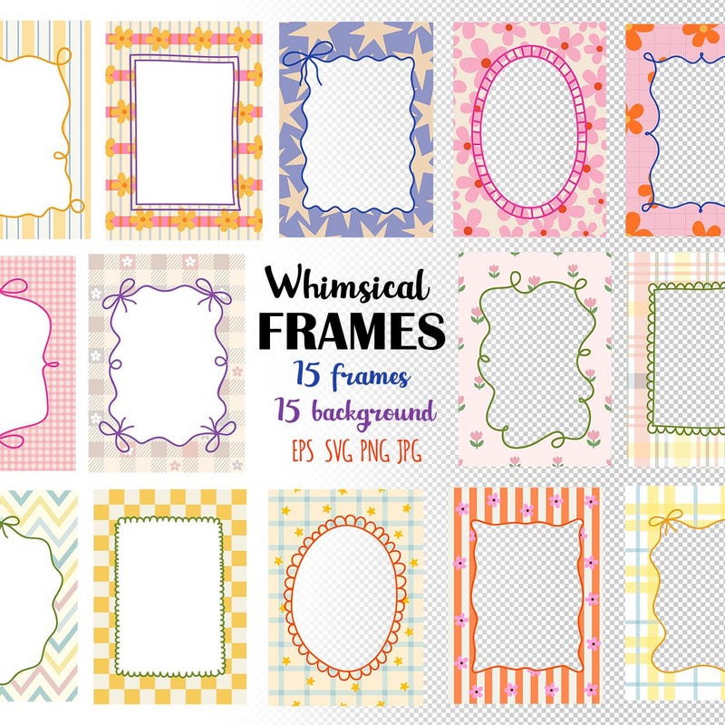 Whimsical Frames - Etsy