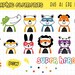 Cute Baby Animal Superhero Clipart, Animal Svg Files, Super Hero Svg ...