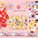 Valentine Seamless Digital Papers, Heart Backgrounds,love Dog Digital ...