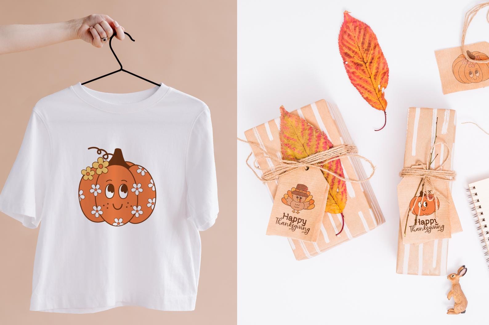 Groovy Autumn Clipart, Retro Fall Png, Thanksgiving Png, Hippie Flower ...