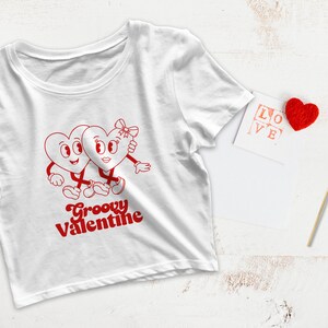 Retro Valentine Day Clipart, Groovy Fun Romantic Characters, Groovy ...