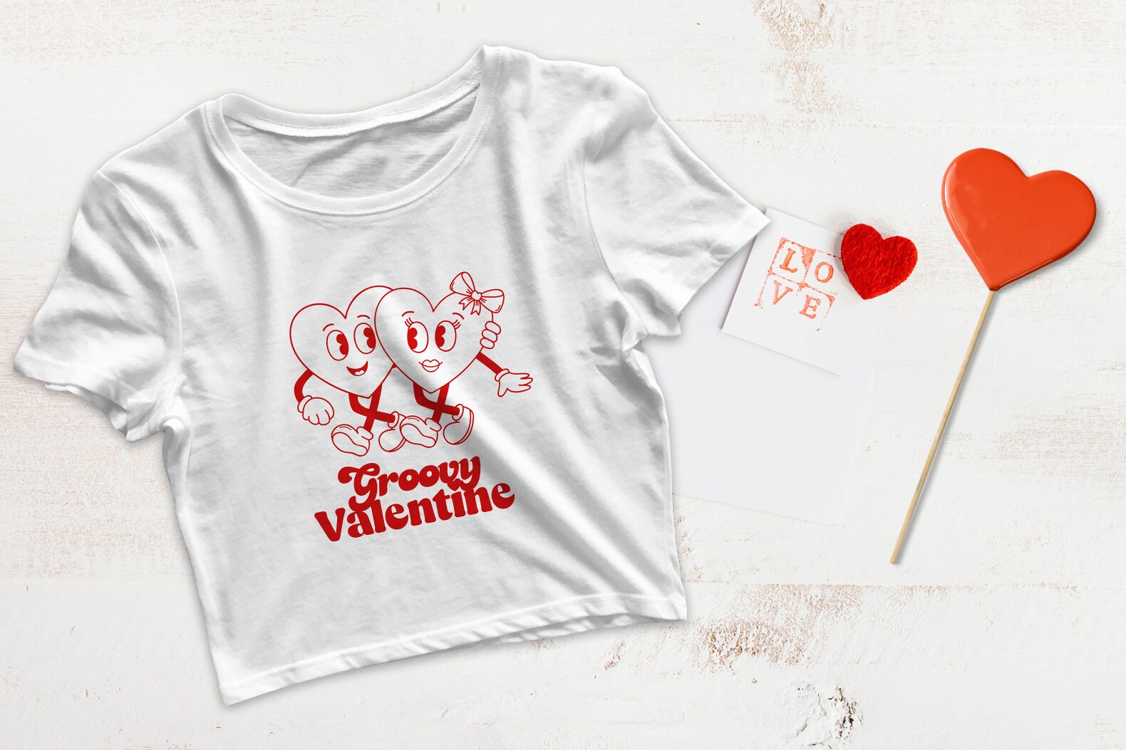 Retro Valentine Day Clipart, Groovy Fun Romantic Characters, Groovy ...