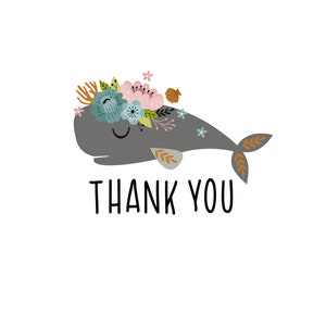 Sea Animals Digital Paper Set, Floral Sea Life Seamless Pattern, Ocean ...