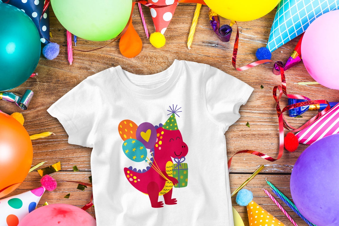 Jurassic Animal Clipart, Cute Dinosaur Clip Art, Birthday Party Clipart ...