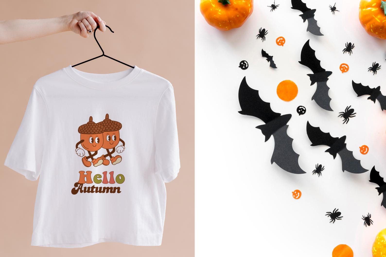 Groovy Autumn Clipart, Retro Autumn Clipart, Thanksgiving Day Png ...