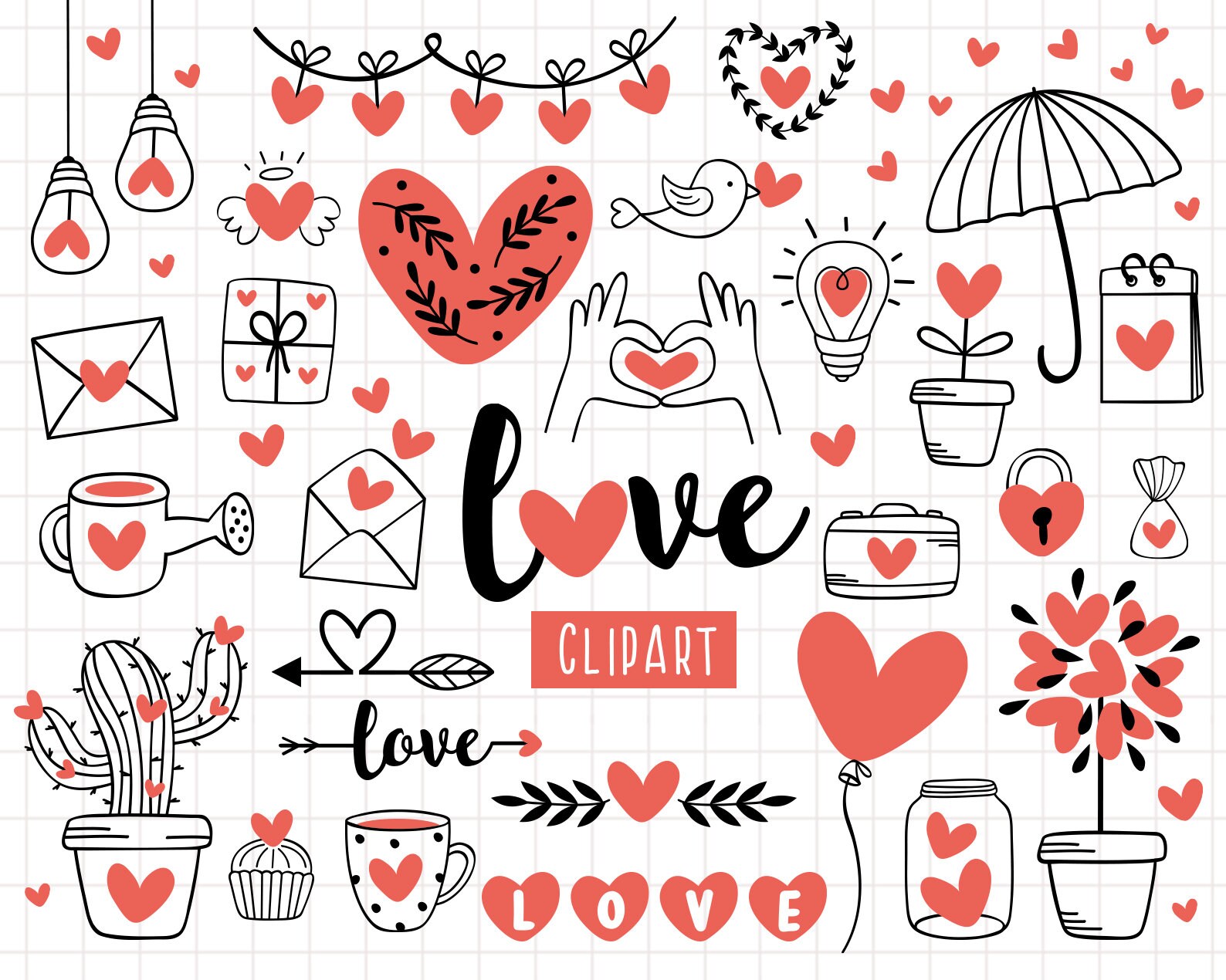Valentines Day Svg, Love Svg, Heart Svg, Valentine Clipart, Love ...