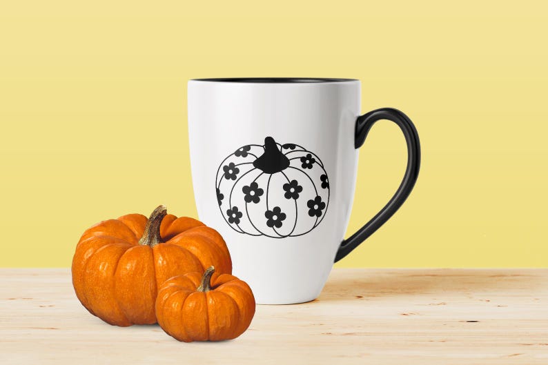 Groovy Retro, Pumpkin Clipart, Autumn Png, Vintage Pumpkin Png, Groovy ...
