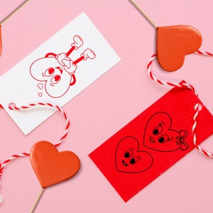 Retro Valentine Day Clipart, Groovy Fun Romantic Characters, Groovy ...