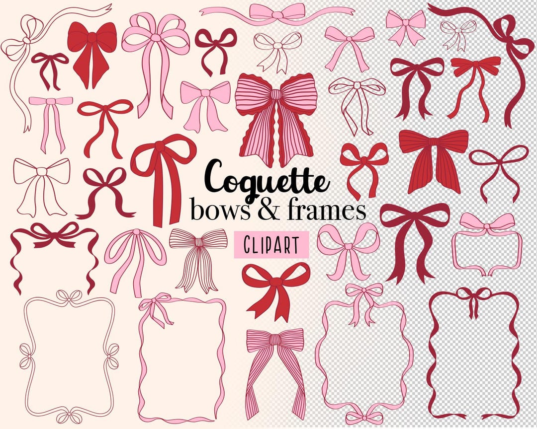 Bow Svg Bundle, Hand Drawn Frames, Ribbon Bow Svg,wavy Borders Svg ...