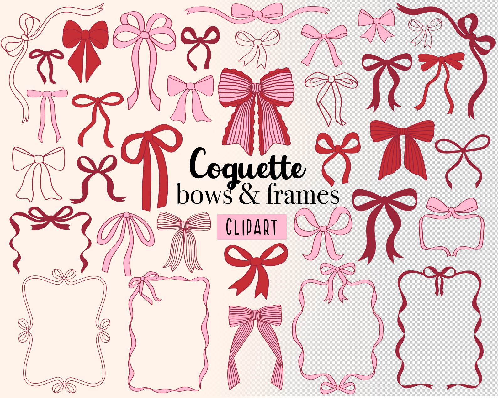 Bow Svg Bundle, Hand Drawn Frames, Ribbon Bow Svg,wavy Borders Svg ...