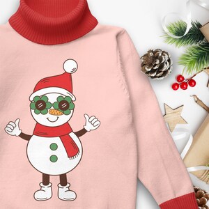 Retro Groovy Christmas Clipart, Christmas Clipart, Retro Christmas Svg ...