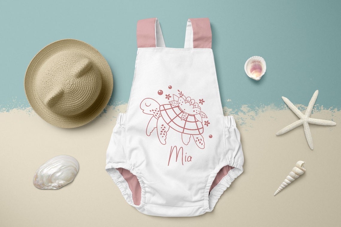 Floral Sea Life Clip Art, Ocean Animals Svg, Boho Sea Animal Clipart ...