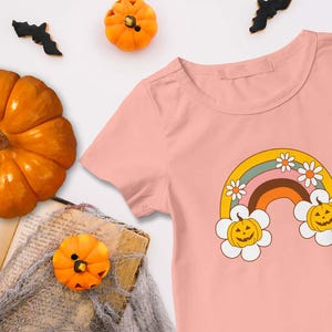 Groovy Halloween Clipart, Retro Fall Png, Halloween SVG, Groovy ...