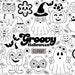 Groovy Retro Halloween, Halloween SVG, Groovy Halloween Clipart, Fall ...