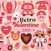 Retro Groovy Valentine, Valentine's Day Svg, Valentines Png, Groovy ...