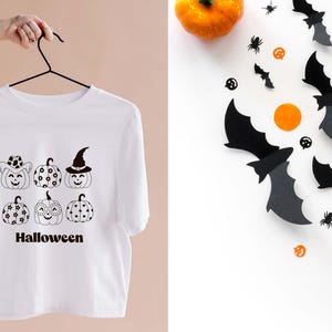 Groovy Halloween Clipart, Retro Fall Png, Halloween SVG, Groovy ...