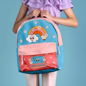 Groovy School Clipart, Retro Back to School, Education Clipart, School ...