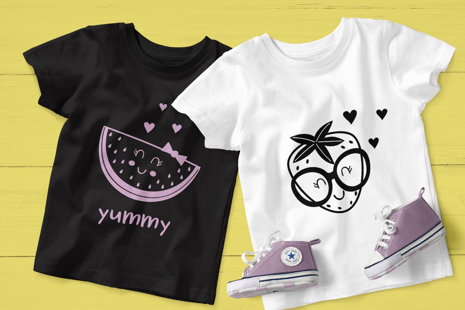 Fruit SVG Bundle, Tropical Fruit SVG, Kawaii Fruits SVG, Cute Fruits ...