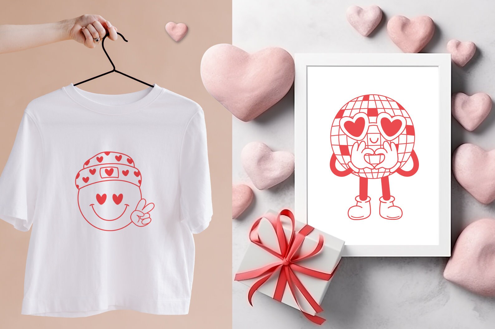Retro Groovy Valentine, Valentine's Day Svg, Valentines Png, Groovy ...