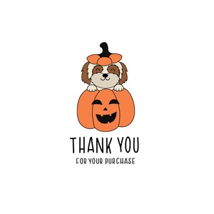 Happy Fall Puppy Pumpkin Svg, Halloween Dog Png, Png Sublimation, Puppy ...