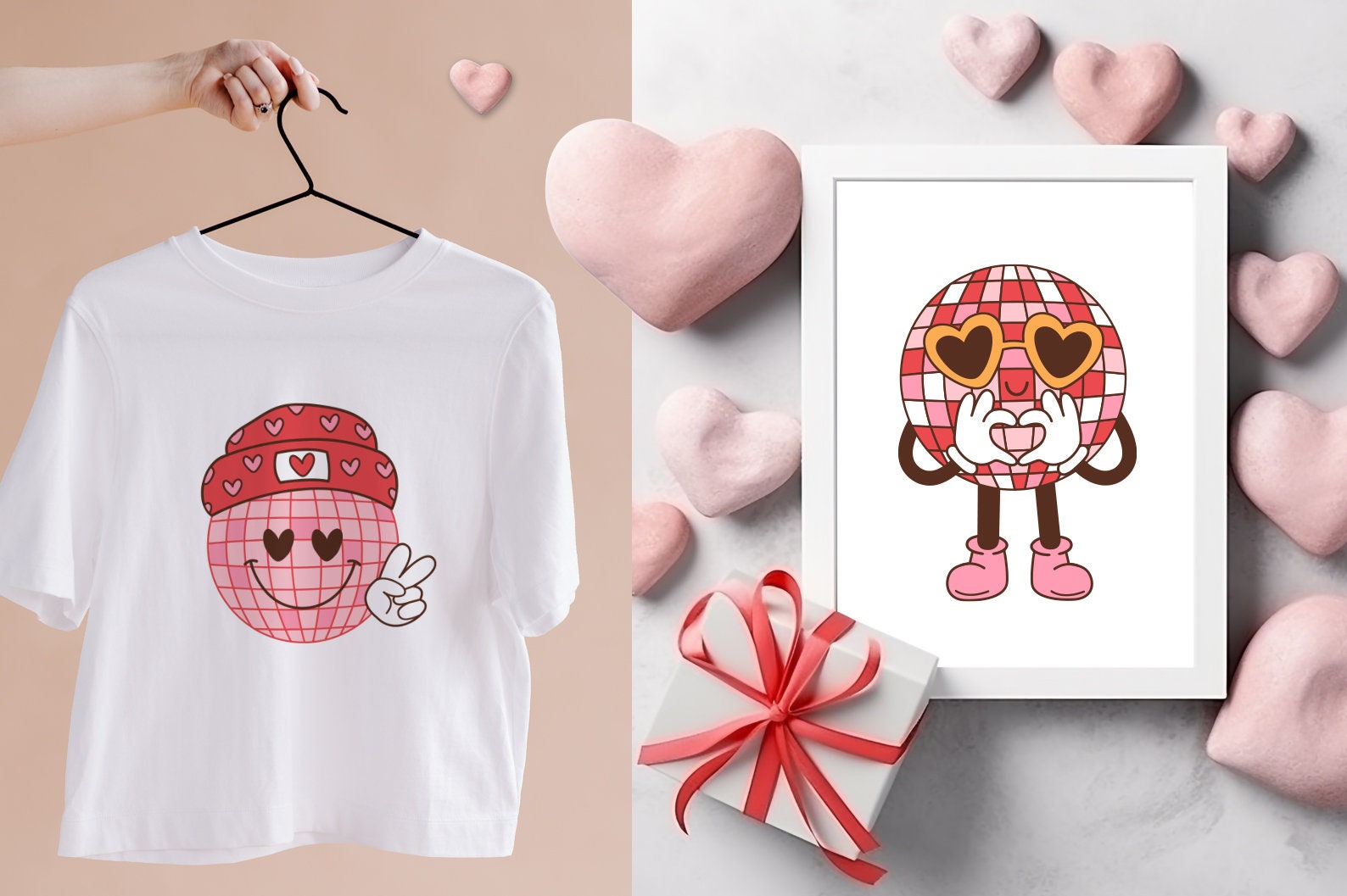 Retro Groovy Valentine, Valentine's Day Svg, Valentines Png, Groovy ...