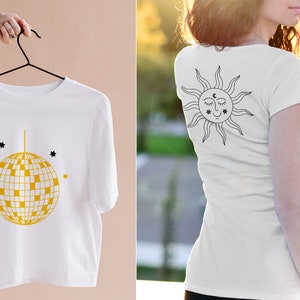 Retro Vibes Digital Clipart Set, Black and White, Groovy Hippie, Retro ...