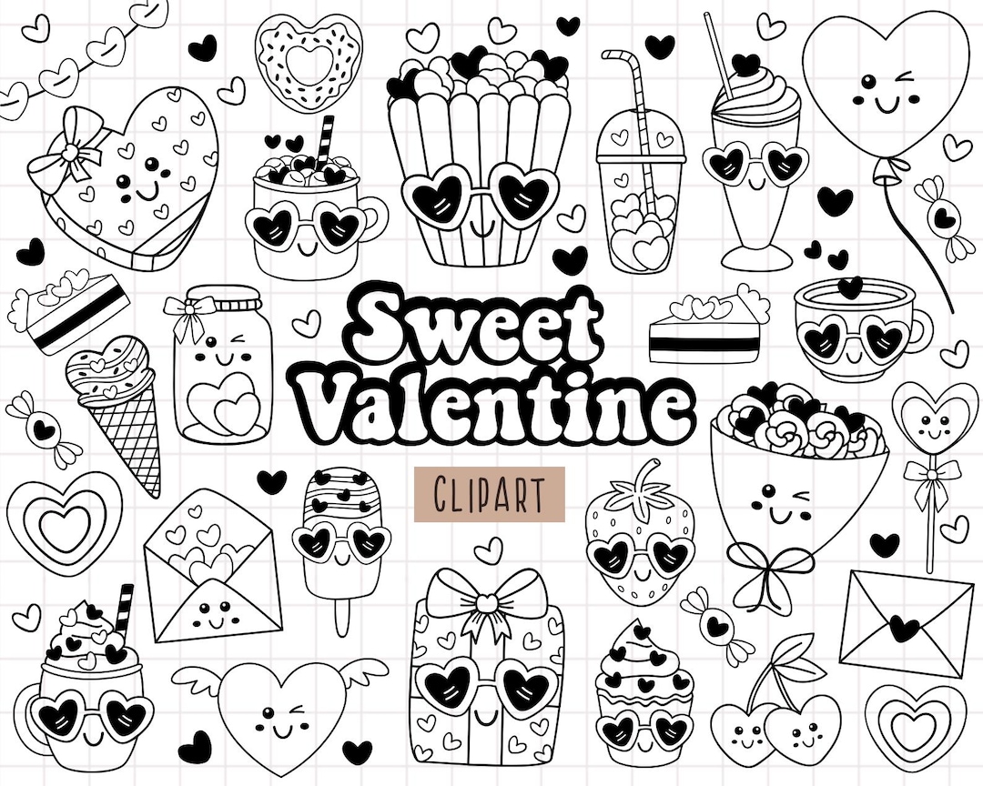 Retro Groovy Valentine, Valentines Sweet Clipart, Groovy Valentine Png ...