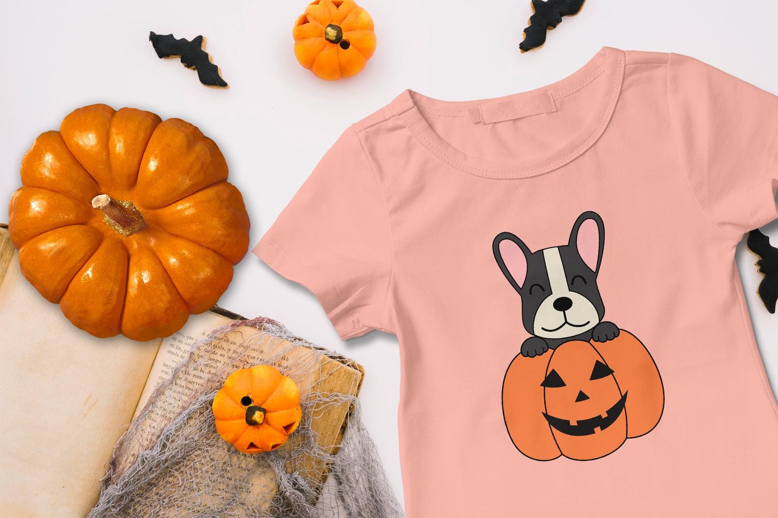 Happy Fall Puppy Pumpkin Svg, Halloween Dog Png, Png Sublimation, Puppy ...