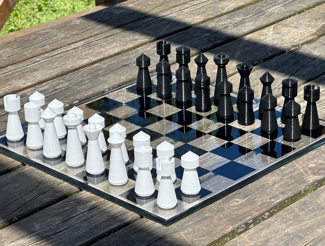 Handmade Modern Unique Chess Board | Handcrafted Chess Set | Chess Set ...