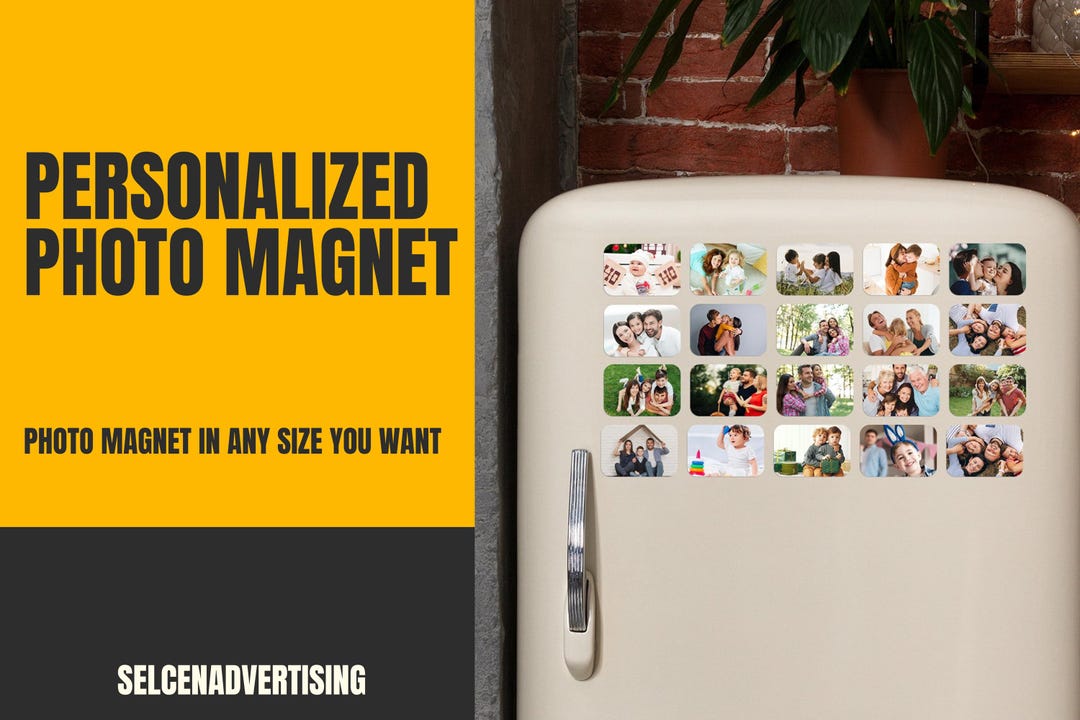 Custom Photo Magnets Personalized Birthday Gift, Unique Valentine's Day ...