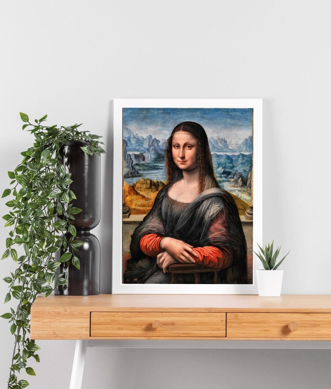 Mona Lisa Wall Art,mona Lisa Picture,artistic Wall Art,home Wall Art ...