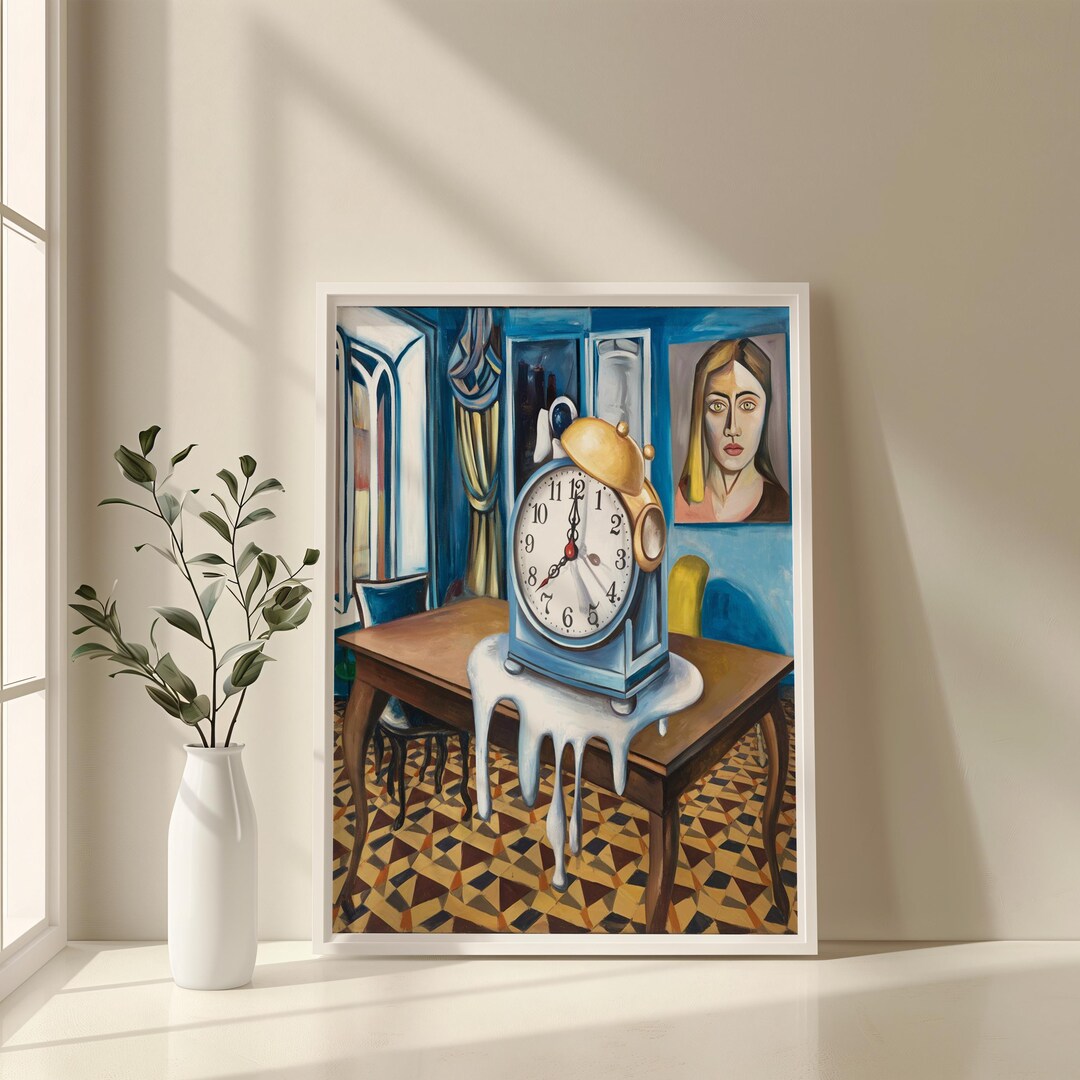 Unique Wall Art Inspired by Picasso Style and Surrealist Art – Melting ...