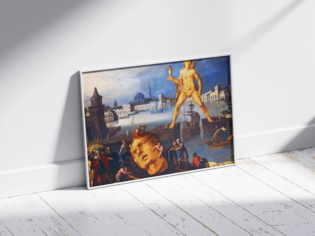 Giulio Romano 'the Colossus of Rhodes'-renaissance Mythological Art ...