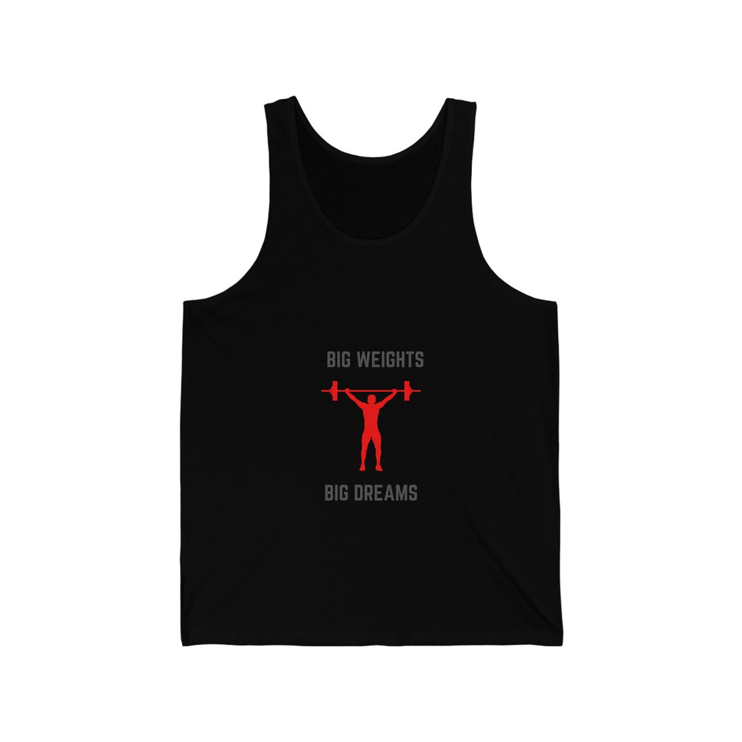 Big Weights Big Dreams Weight Lifter Bodybuilding Unisex - Etsy