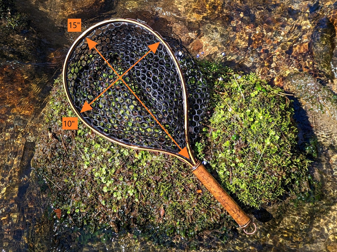 Custom Fly Fishing Net, Fishermen's Gear Vintage Setup, Unique Gifts ...