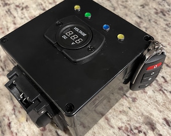 Rugged Power Tool Battery Trailer Light and Electric Brake Tester Box ...