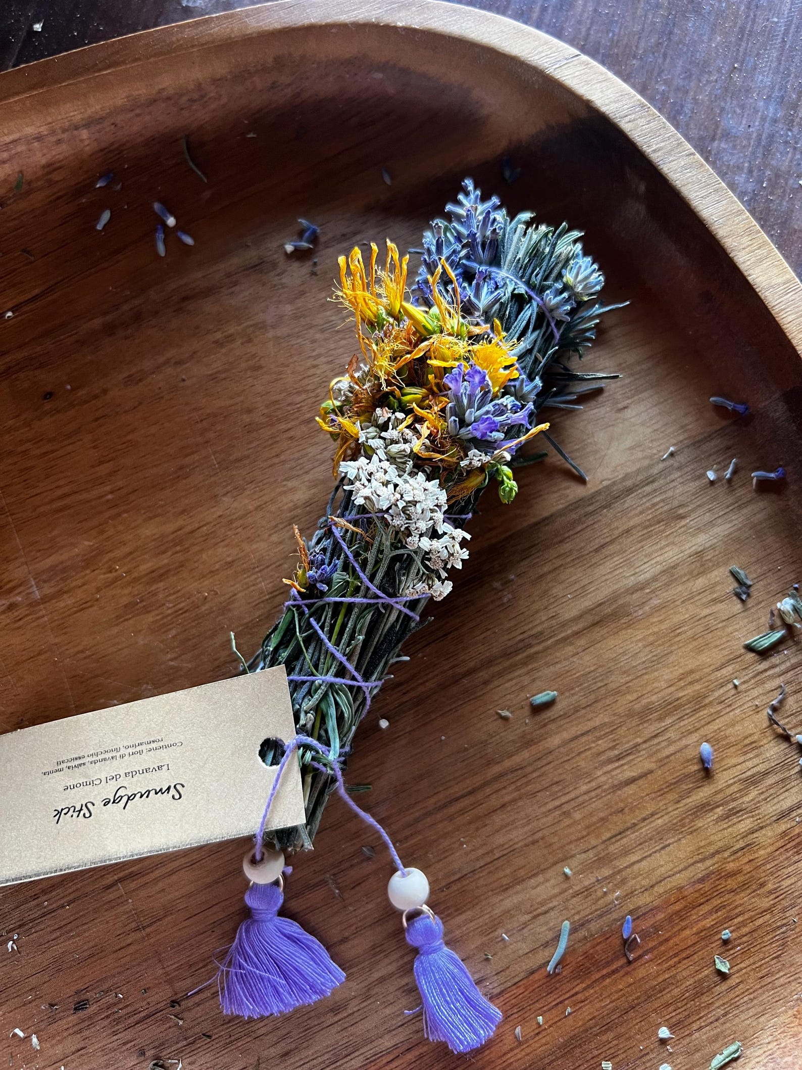 Handmade Smudge Sticks for Energy Cleansing | Lavender, Mint, St. John ...