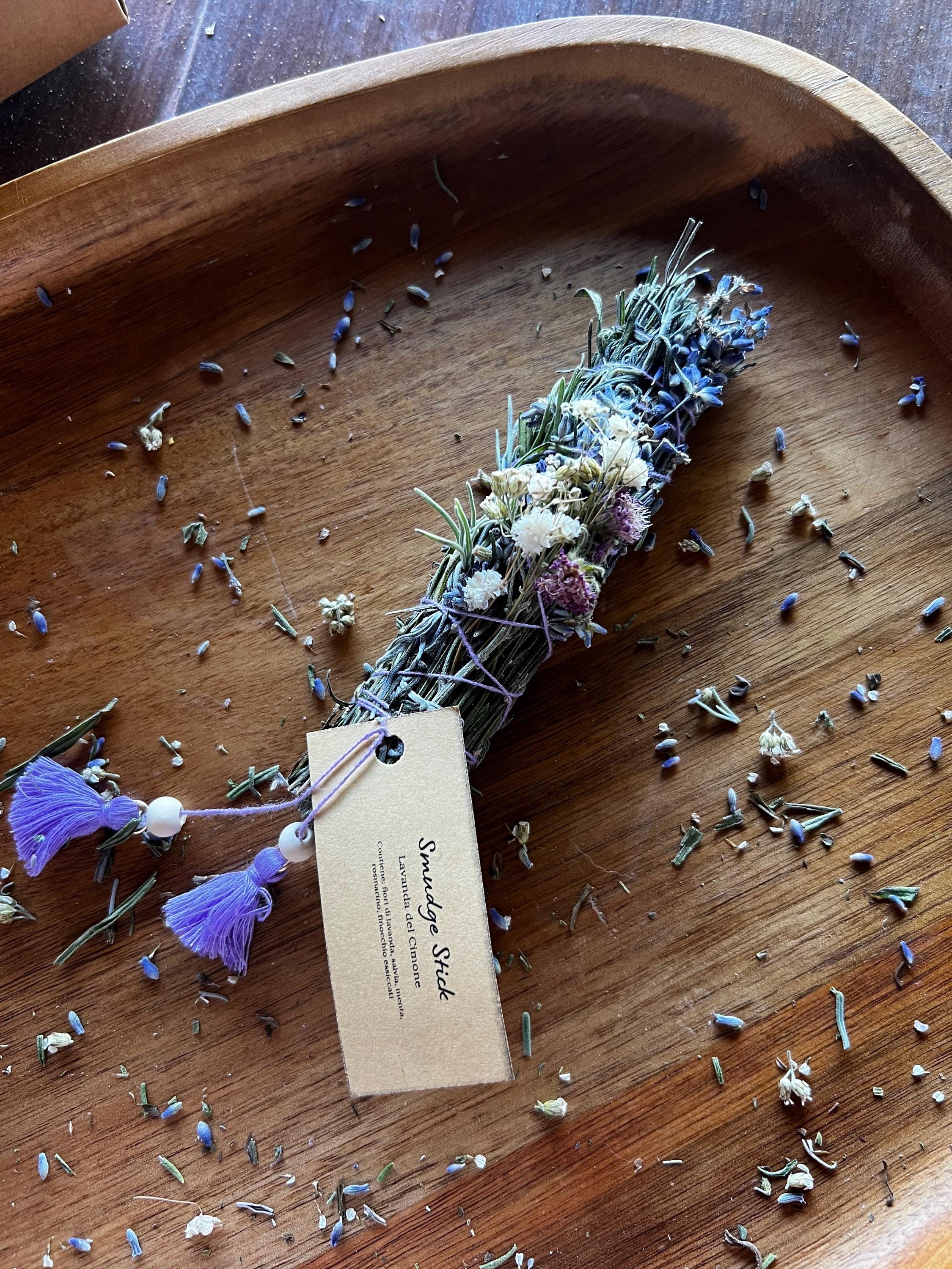 Handmade Smudge Sticks for Energy Cleansing | Lavender, Mint, St. John ...