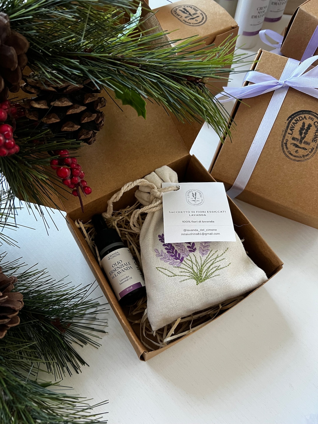 Lavender Gift | Wedding Souvenirs | Natural Gift | Lavender Gift Box ...