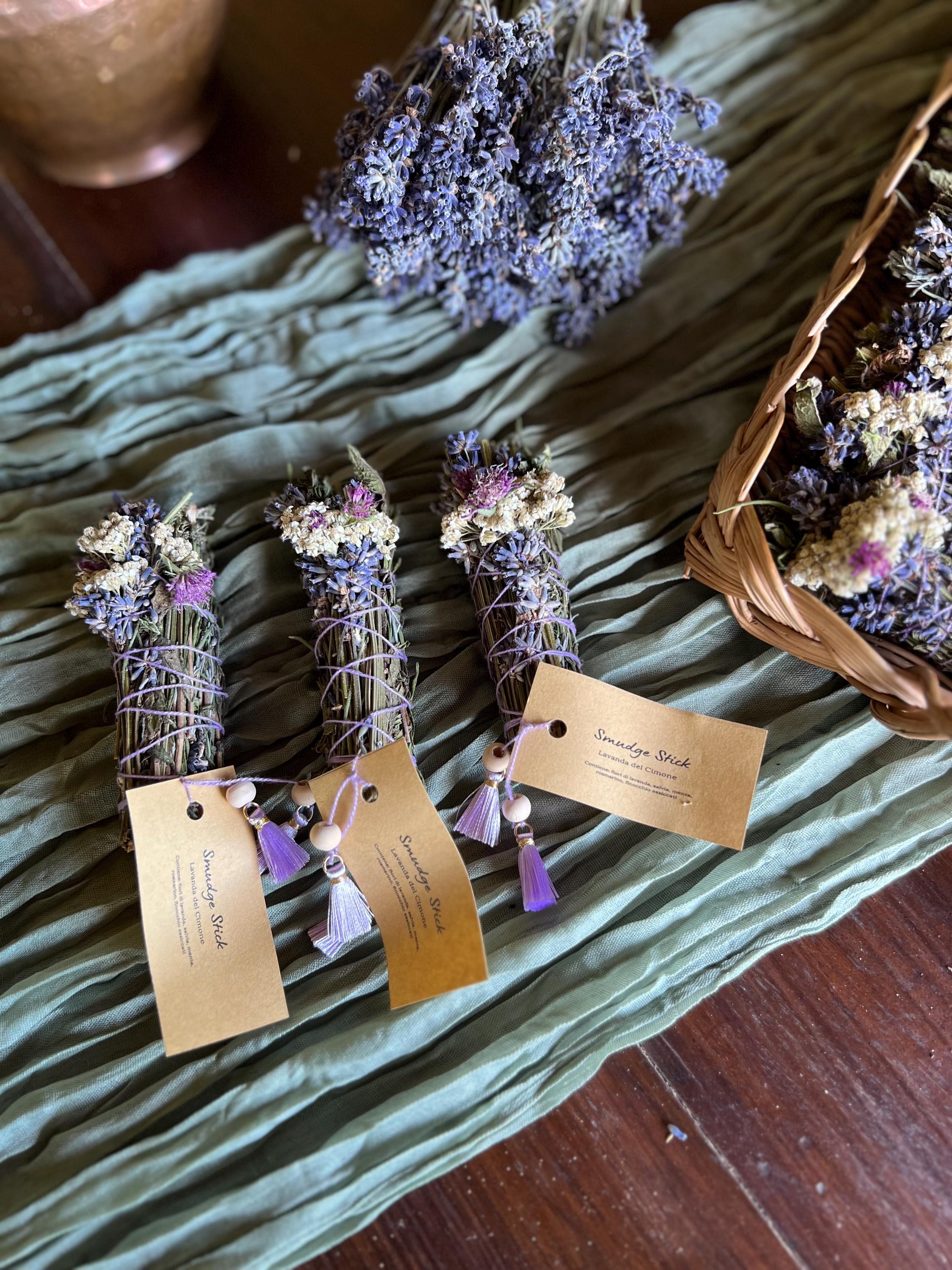 Handmade Smudge Sticks for Energy Cleansing | Lavender, Mint, St. John ...
