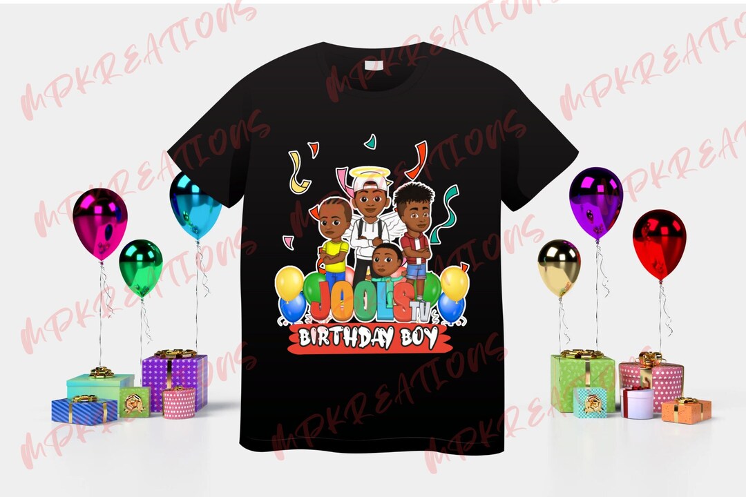 Joolstv Birthday Shirt PNG File | Birthday Boy | Mom of Birthday Boy ...
