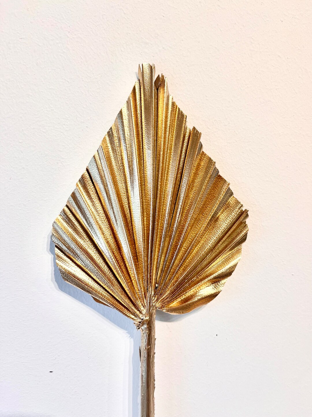 Metallic Palm Leaf Cake Topper - Etsy UK